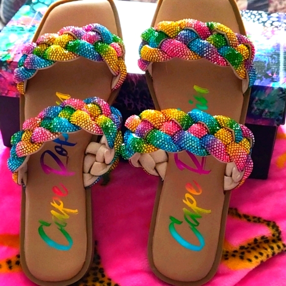 Cape Robbin | Shoes | Rainbow Cape Robbin | Poshmark